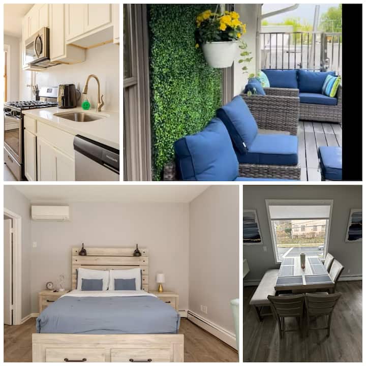 Sleek 1br Apartment + Balcony - 30 Mins To Nyc - Bronx