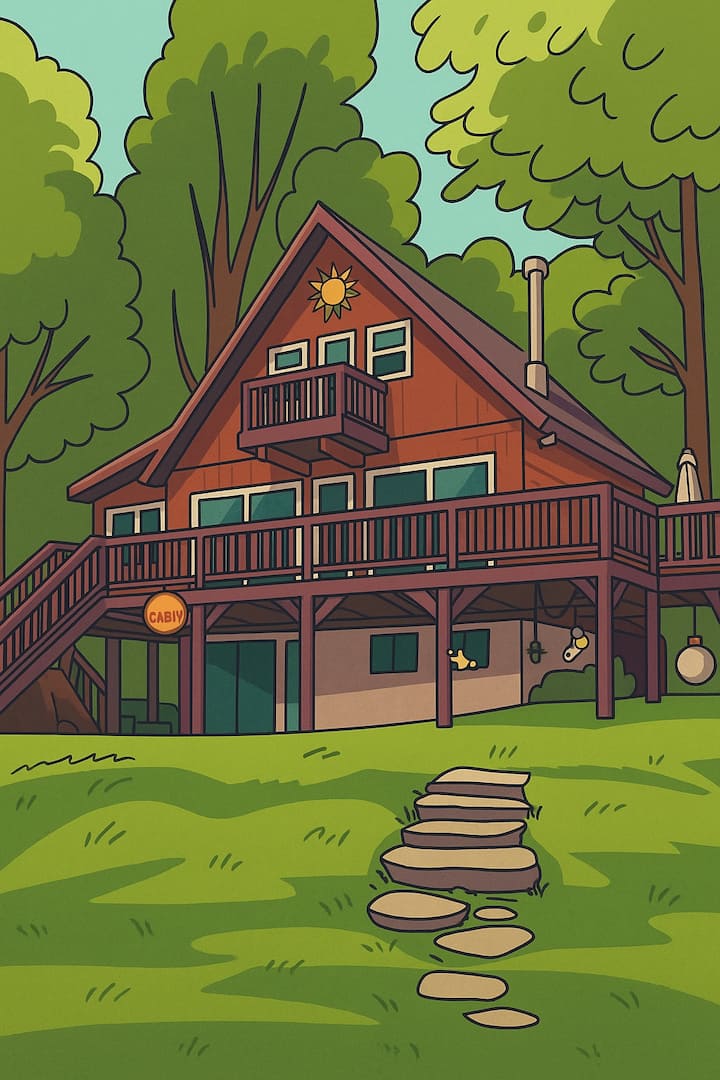 Pool/beachfamily Friendly Streamside Chalet+hottub - Lake Wallenpaupack, PA