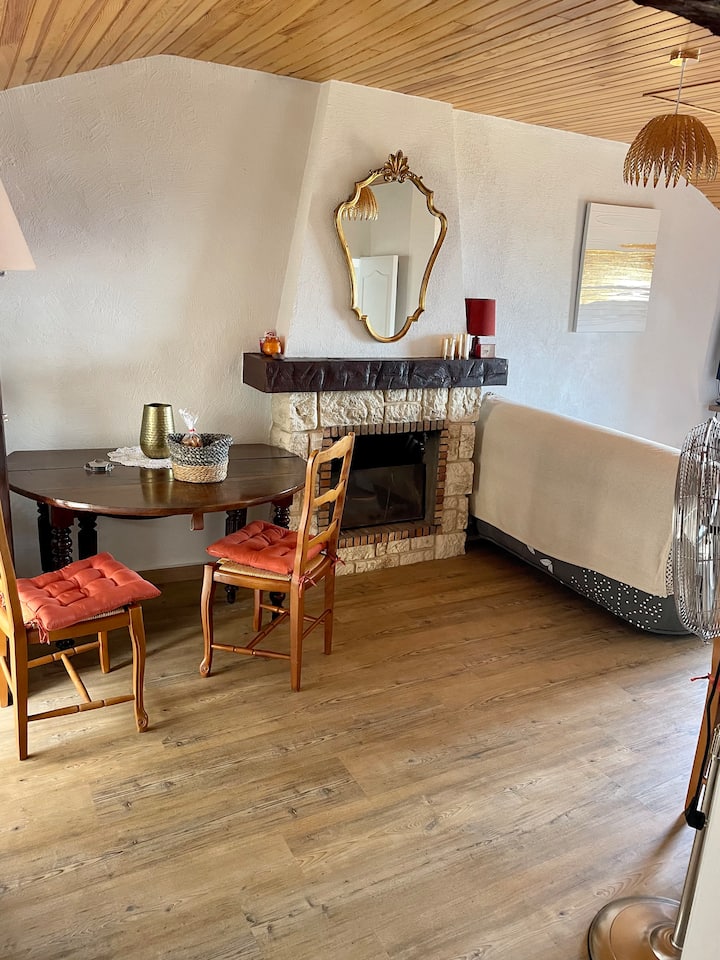 Charmant T2 En Pierre Vue Mer Plage à 2 Mn A Pied - Plage de Nonza