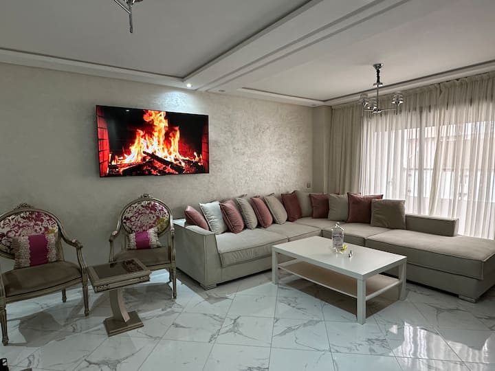 Appartement De Luxe à Malabata Hills (Familial) - 탠지어