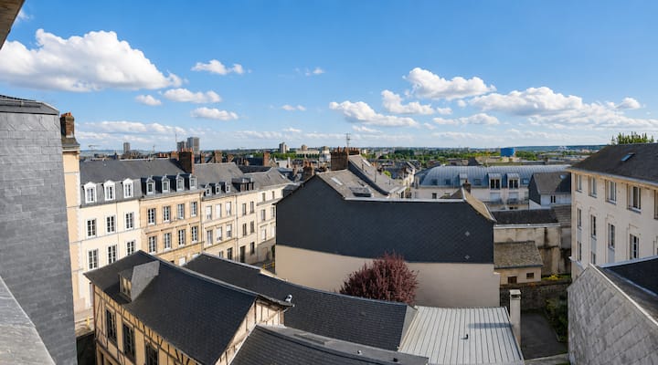 Duplex Vue Ville - 4 Chambres - 75m² - Rouen