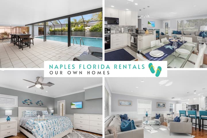 Naples Luxury 5bdrm Home/htd Pool/superclean/pets - Naples, FL
