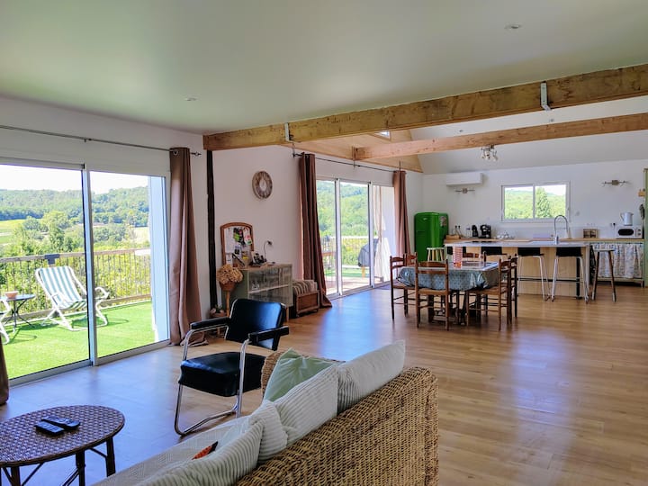 Villa Périgord Vue Plongeante Sur Vignoble 3* - Sainte-Foy-la-Grande