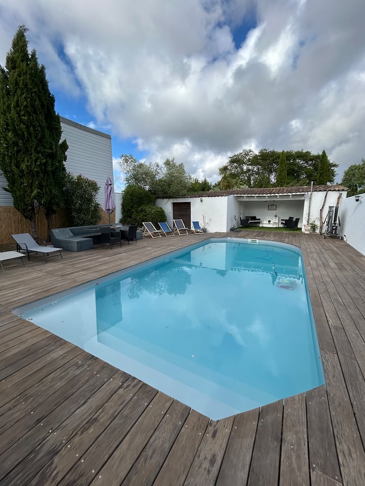 Villa De Charme Avec Piscine - Arcachon