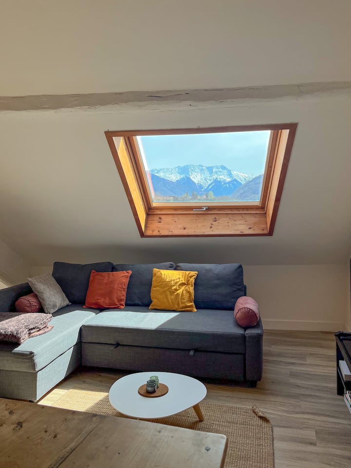 Cocon Sous Les Toits - Centre Ville - 5 Min Gare - Albertville