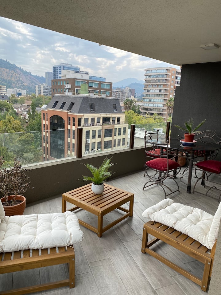 Penthouse Providencia · Terraza · Vista Skyline - Providencia