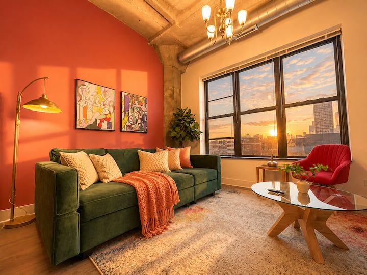 Modern 2br Near Mccormick Skyline View | Sleeps 8 - Chicago