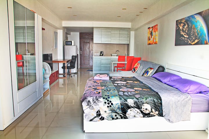 30th Floor, 10 Min To Bts, Seaview - Bangkok