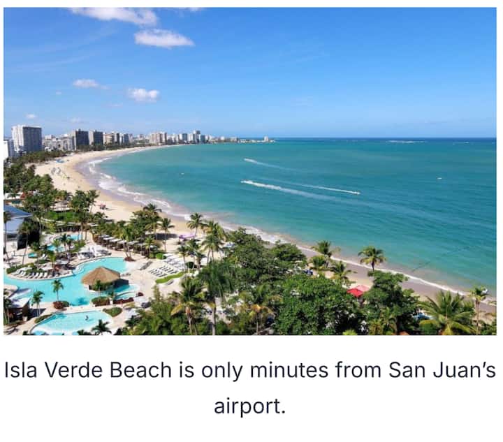 2br Isla Verde: Walk To The Beach; 3 Min From Sju - San Juan