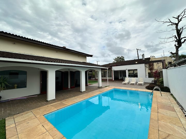 Casa Espaçosa A 300 Mts Da Praia Da Enseada - Santos, Brasil