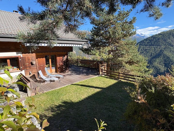 Chalet Familial à Vercorin 
Vue Magnifique - Canton du Valais