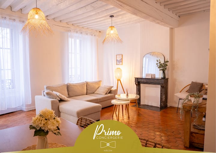 Douceur De Vignes - Climatisé - Hypercentre - Chalon-sur-Saône