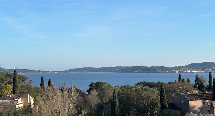 Villa Superbe Vue Mer, Plage à Pied 5 Min - Sainte-Maxime