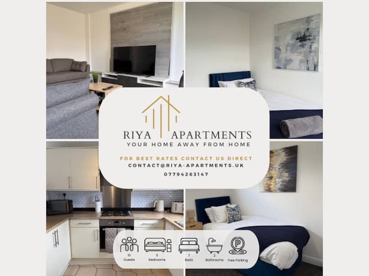 Stylish & Comfy - 5* Location - King Bed - Parking - Newcastle upon Tyne