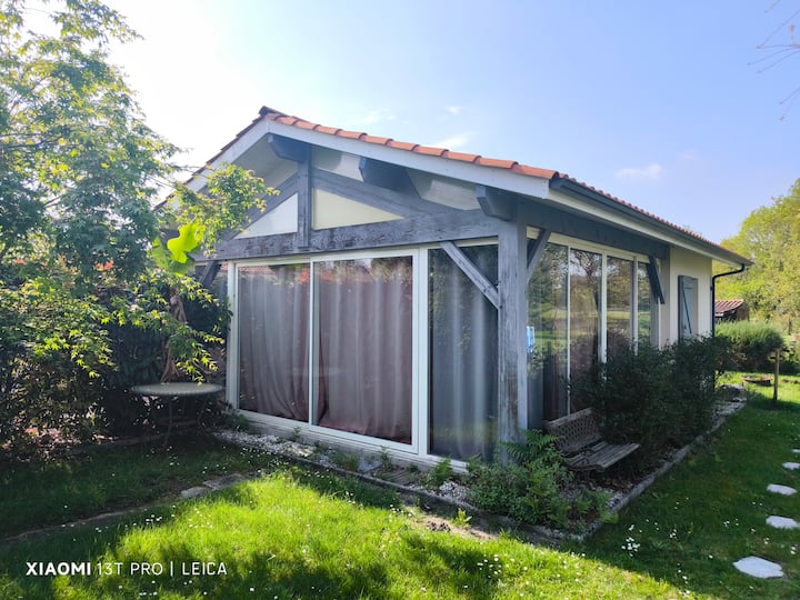 Maisonnette Tout Confort Avec Jardin - 朗德