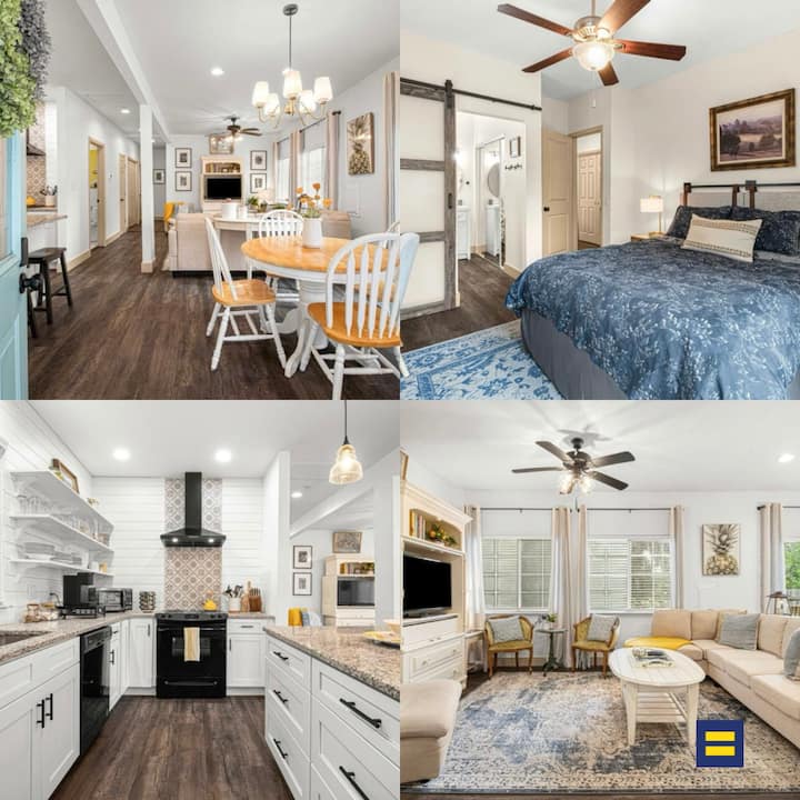 Pet Friendly Historic Yellow Bungalow - Silver Springs State Park, Silver Springs