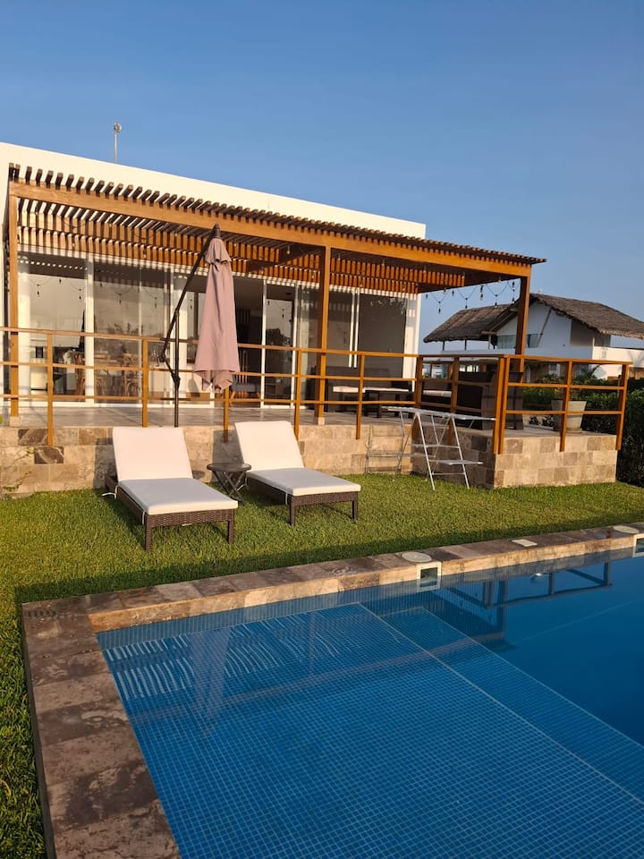 Casa Playa Frente A Laguna + Piscina + Parrilla - San Clemente