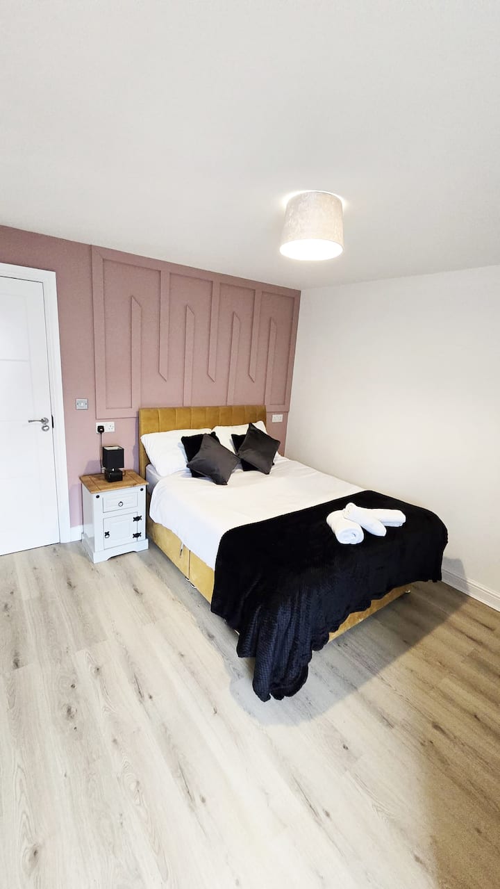City Centre 2 Bed 2 Bath 5 Guests Cheapest Parking - Leicester