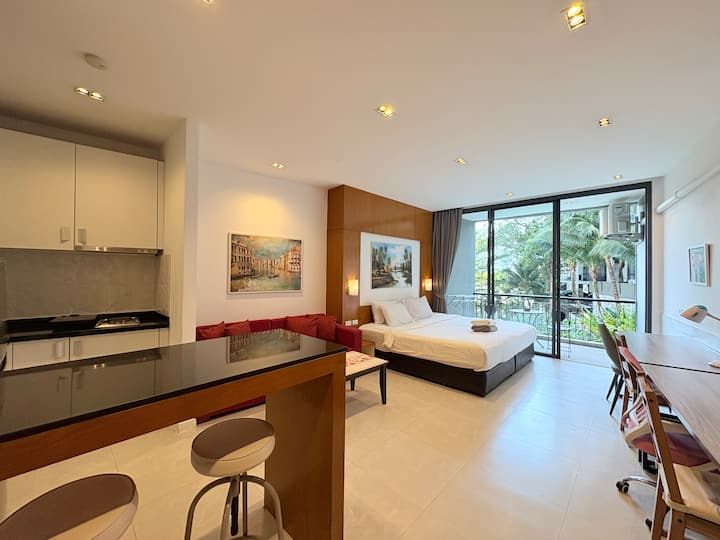 Big Remote Studio|500mbps|5-supers Nearby[d22] - Phuket
