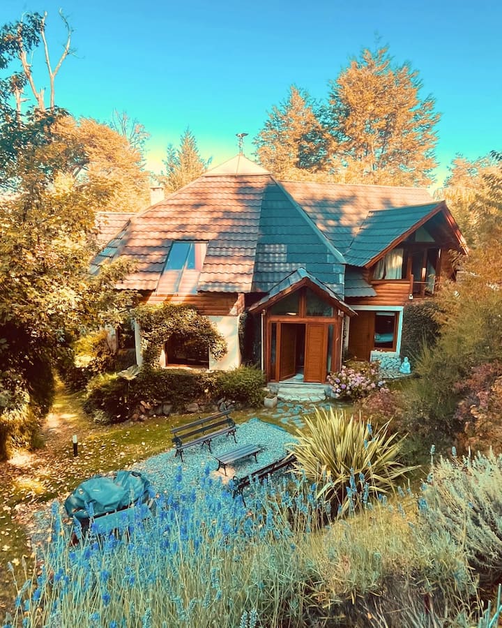 “La Barbara”casa A 50 Mts Del Nahuel Huapi. 8 Pax - Villa La Angostura