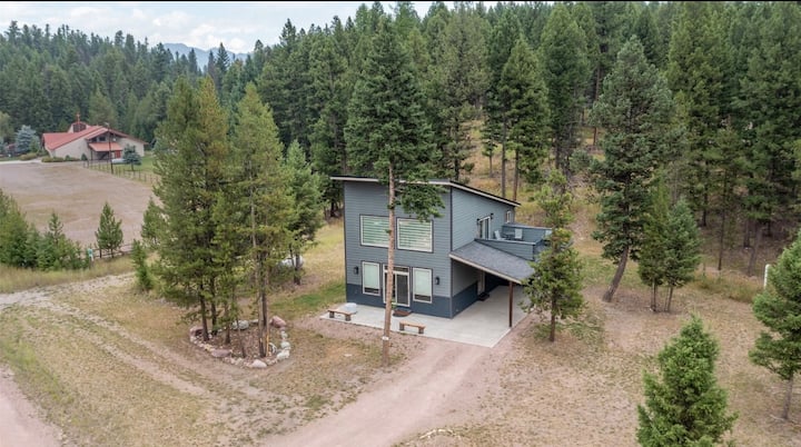 Modern Cabin In The Pines At Seeley Lake - Seeley Lake, MT