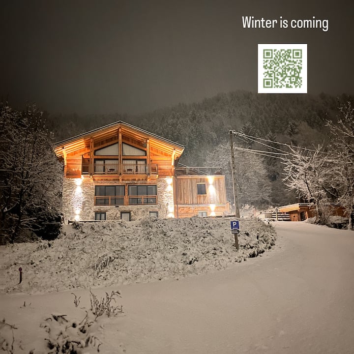 La Grange Des Eulets - Suite Famille Standard - Bourg-Saint-Maurice