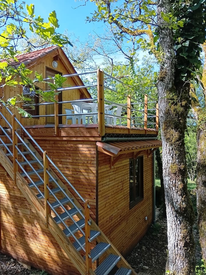 Gite Location Chalet Nature! Havre De Causse (4+2) - Cajarc