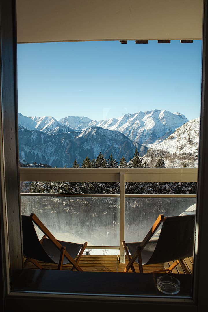 Appartement De 28m2 Avec Vue Imprenable - L'Alpe d'Huez