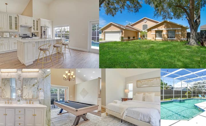 Luxury /Airport-parks Poolhome - Aéroport international d'Orlando (MCO)