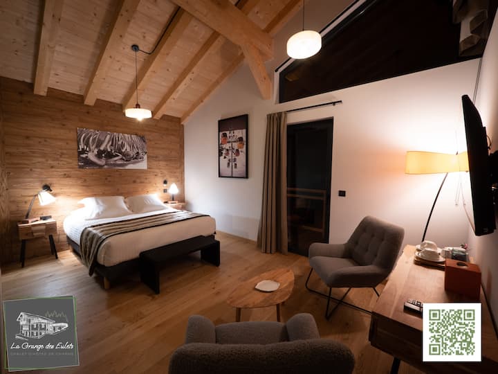 La Grange Des Eulets - Chambre Double Standard - Bourg-Saint-Maurice