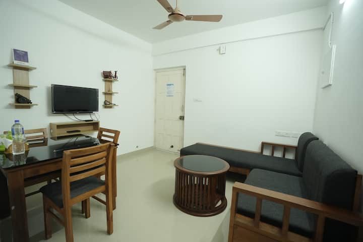 1 Bhk Fully Furnished Apartment - Thrissur