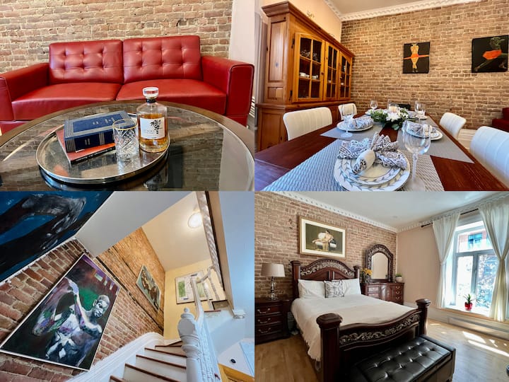 B&b Mtl Downtown Old Port 4b2b 1free Parking Evse - Montreal