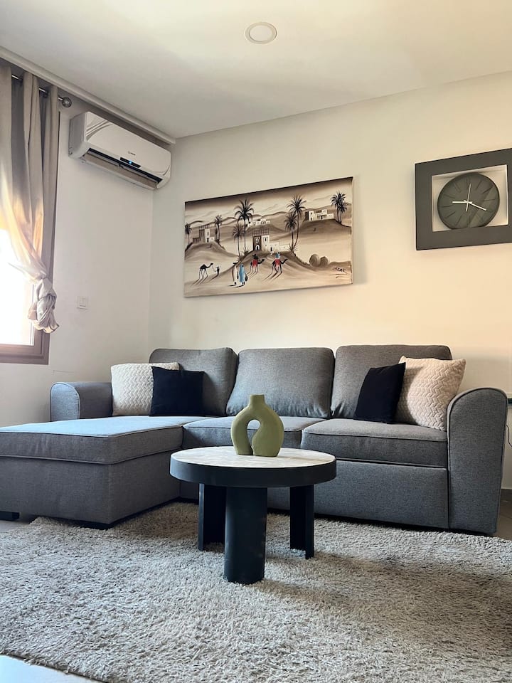 Sublime Appartement 2 Chambres Gueliz Carré ÉDen - Marrakesh