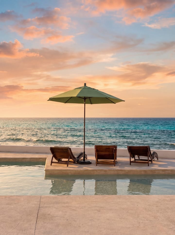 Malkita Sol- 3br Oceanview-playa Norte Luxury - Isla Mujeres