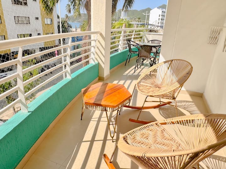 Apartamento Cerca A La Playa Rodadero By Bedviajes - Santa Marta