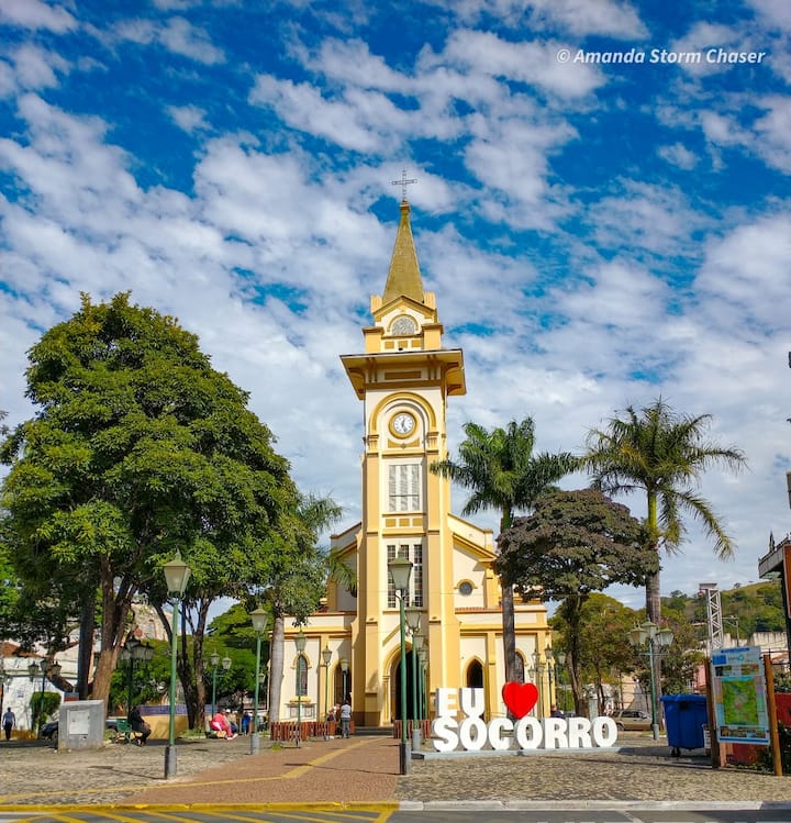 Casa No Centro Da Cidade Socorro Sp, Jardim Gollo - Socorro, Brazil