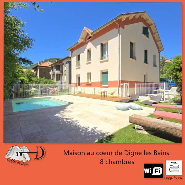 Accueillante Maison Avec Piscine - Digne