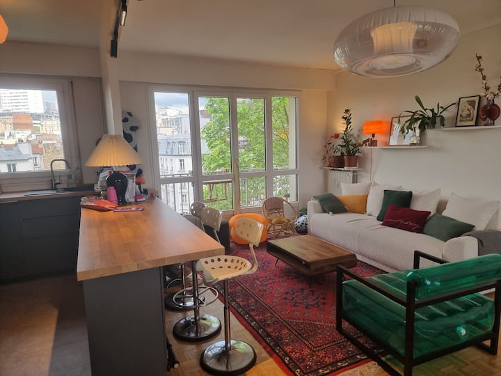 Charmant 3 Pièces Dans Un Quartier Authentique - París