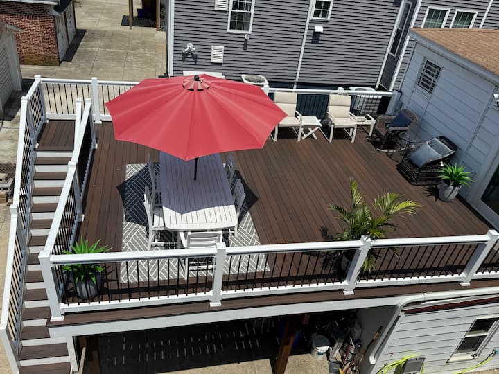 Big Deck Energy-close To Beach, Boardwalk & More! - Atlantic City, NJ