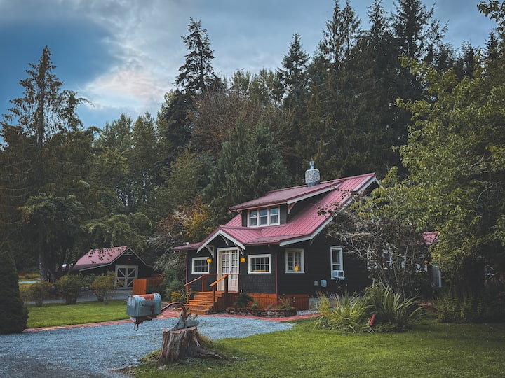 Summit Suite At Ashford Lodge: Projector, Hot Tub! - Ashford, WA