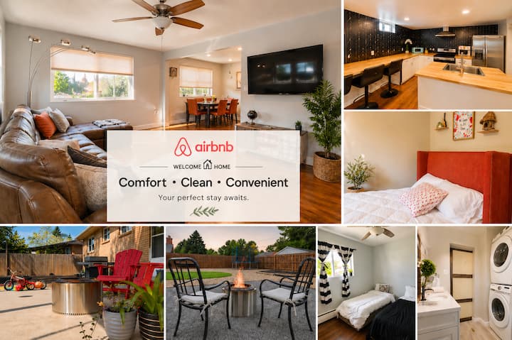 2 Kitchens |Sleeps 14+| Perfect4 Groups & Families - Wheat Ridge, CO