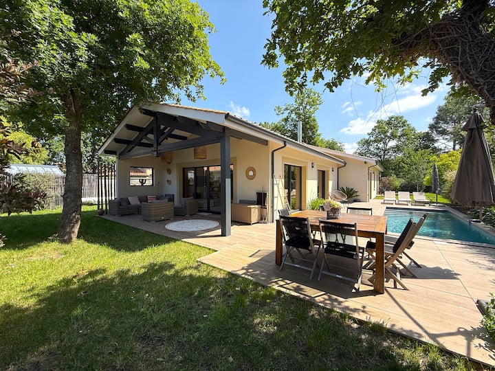 Très Belle Maison Avec Piscine Classée 4 * - Arcachon