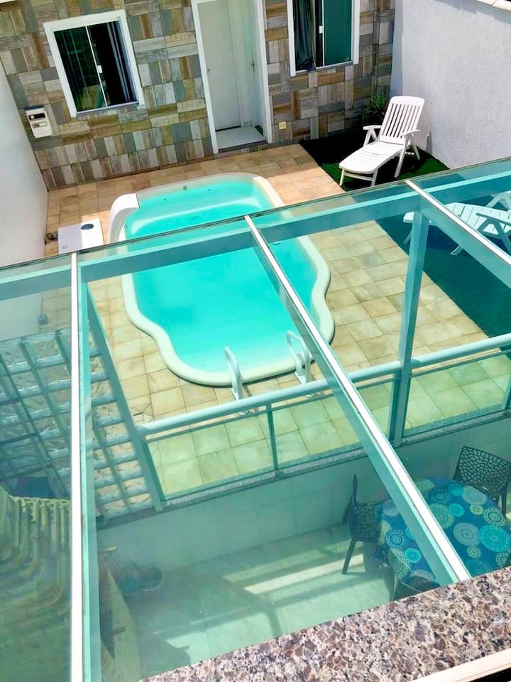 Casa 4 Quartos Em Cabo Frio, Piscina, Churrasqueir - Cabo Frio