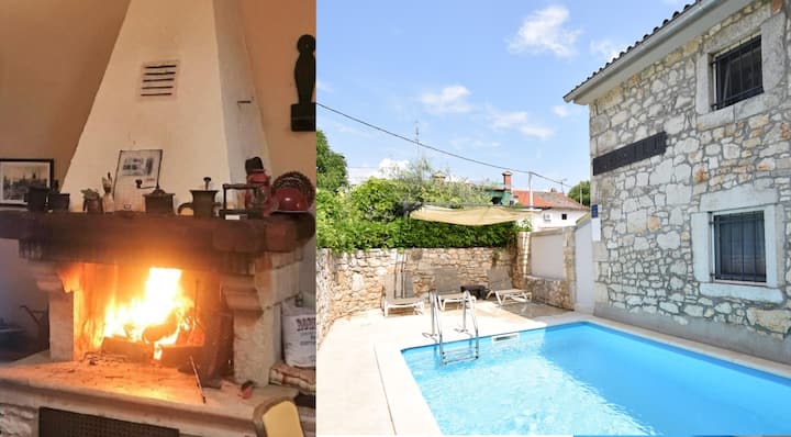 Best Prices Villanini With Fireplace, Bikes And Mo - Poreč