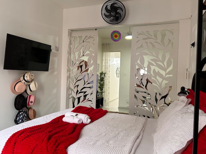 Apartamento Na Quadra Da Praia Em Copacabana C Ar - Rio de Janeiro