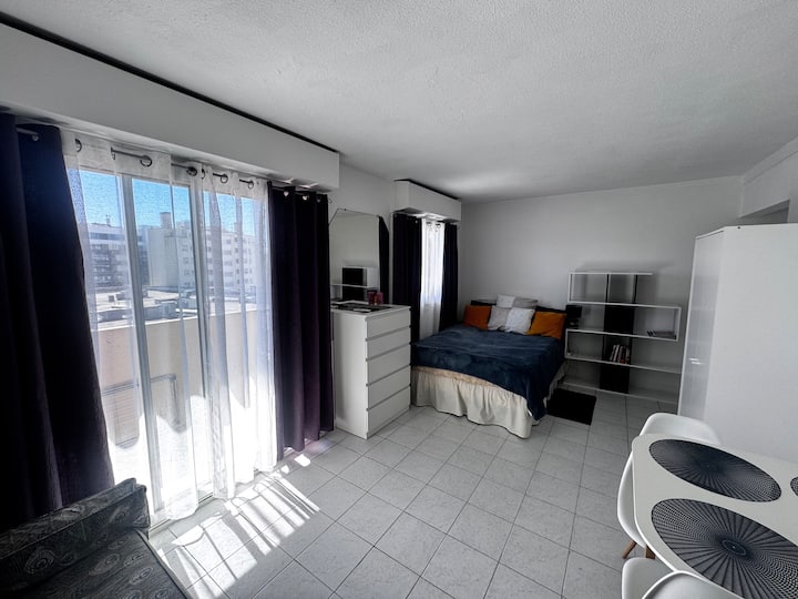 Studio Cosy 7 Min Aéroport, 10 Min De La Plage - Nice