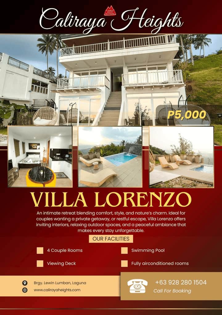 Villa Lorenzo Room 1 - Lumban