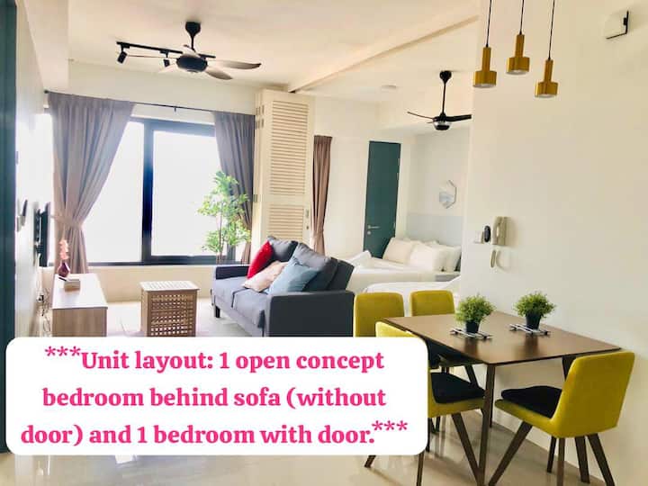 High Floor 4queen Bed 218 Macalister Georgetown - Penang Island