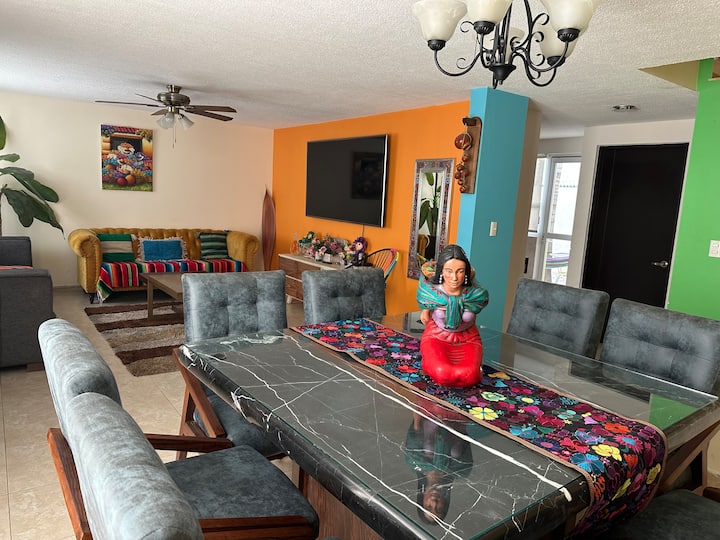 Queretaro Ubicadisima Centro Mirador Casa Mexicana - 케레타로 주