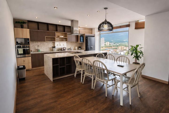 Penthouse Piso 19 Vistas|jacuzzi| Clínicas Y Malls - Floridablanca